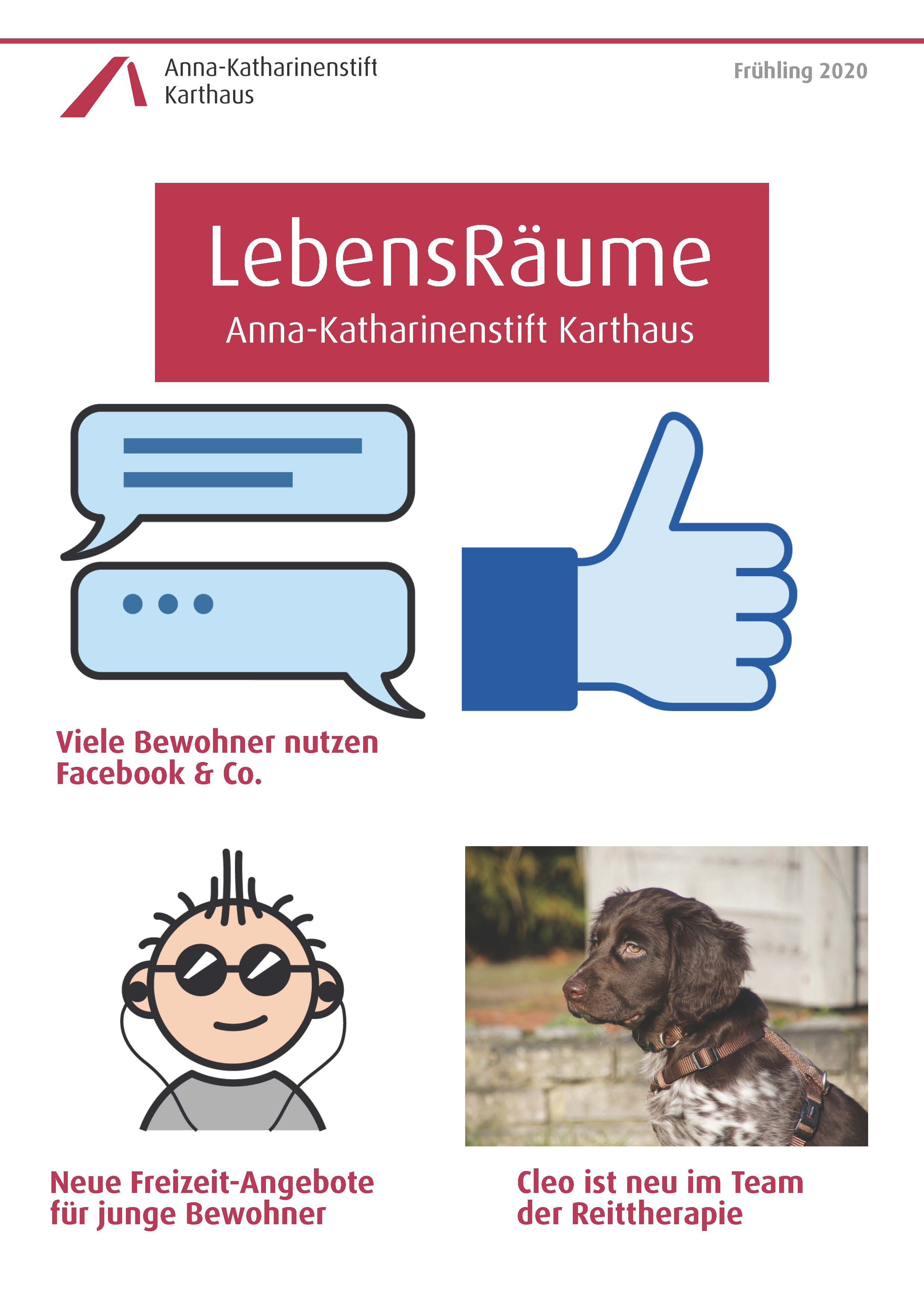 Hauszeitung Lebensräume: Werkstätten Karthaus